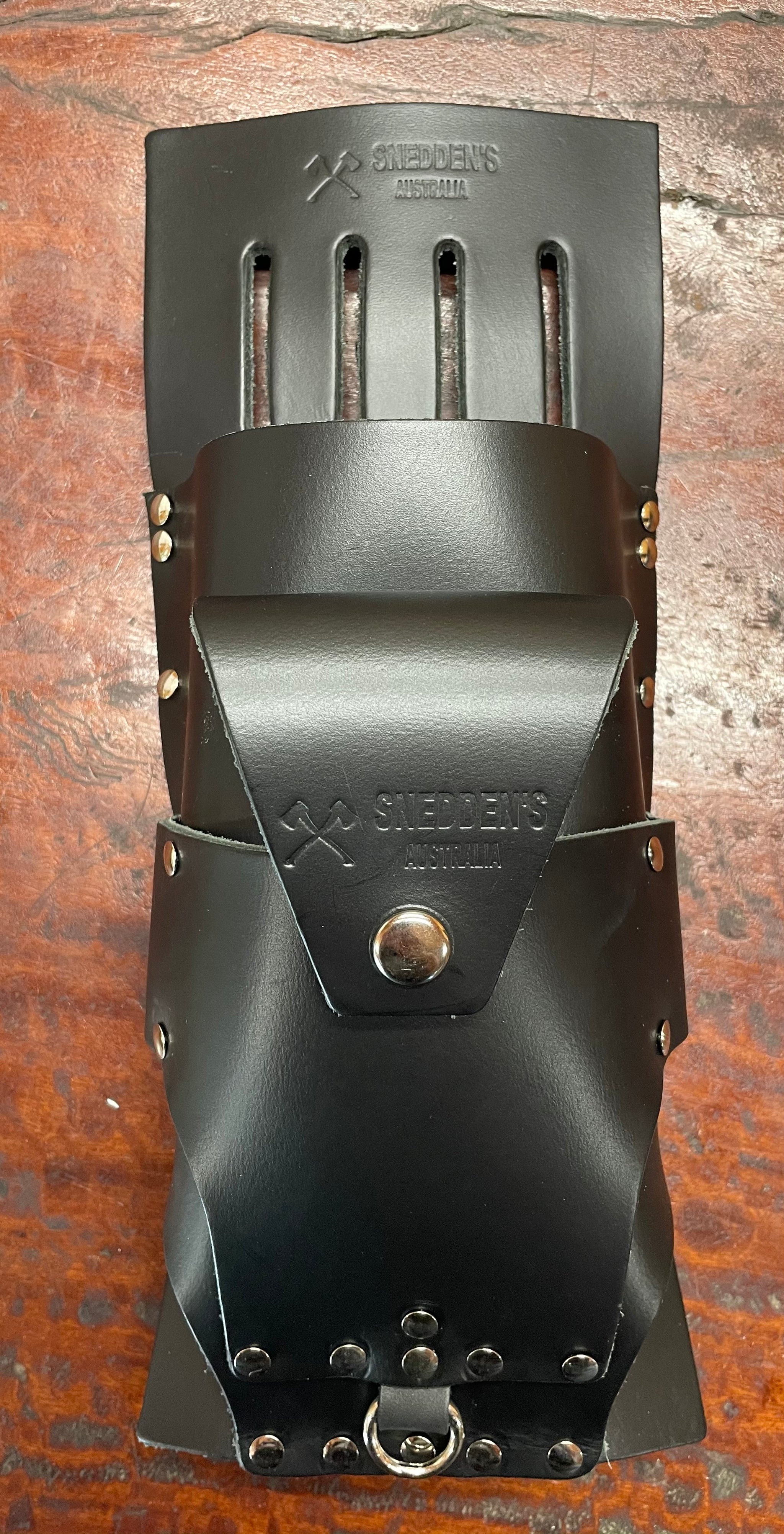 Wedge pouch - Black - holds 3 alloy wedges , stump vice , spanner and ...