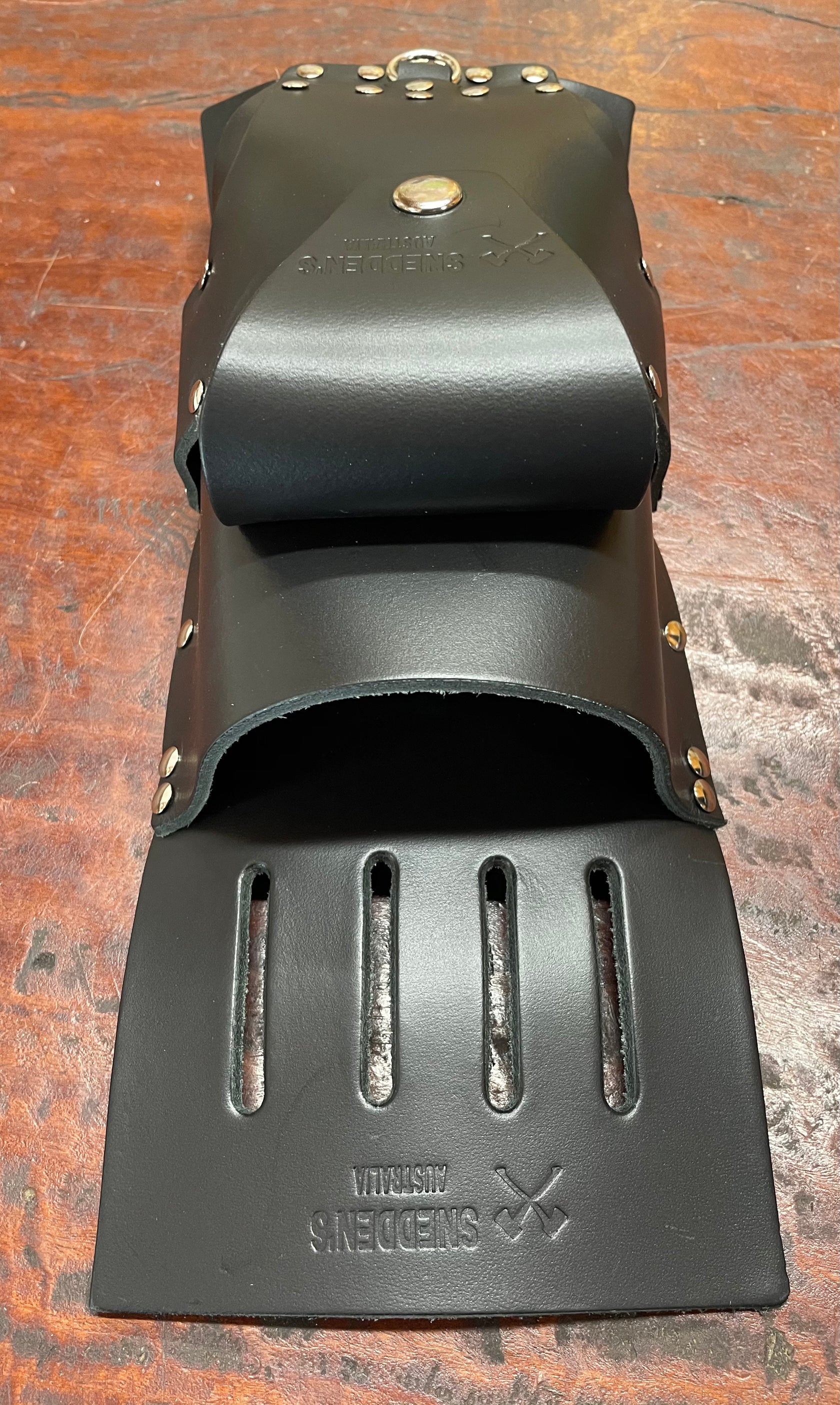 Wedge pouch - Black - holds 3 alloy wedges , stump vice , spanner and ...