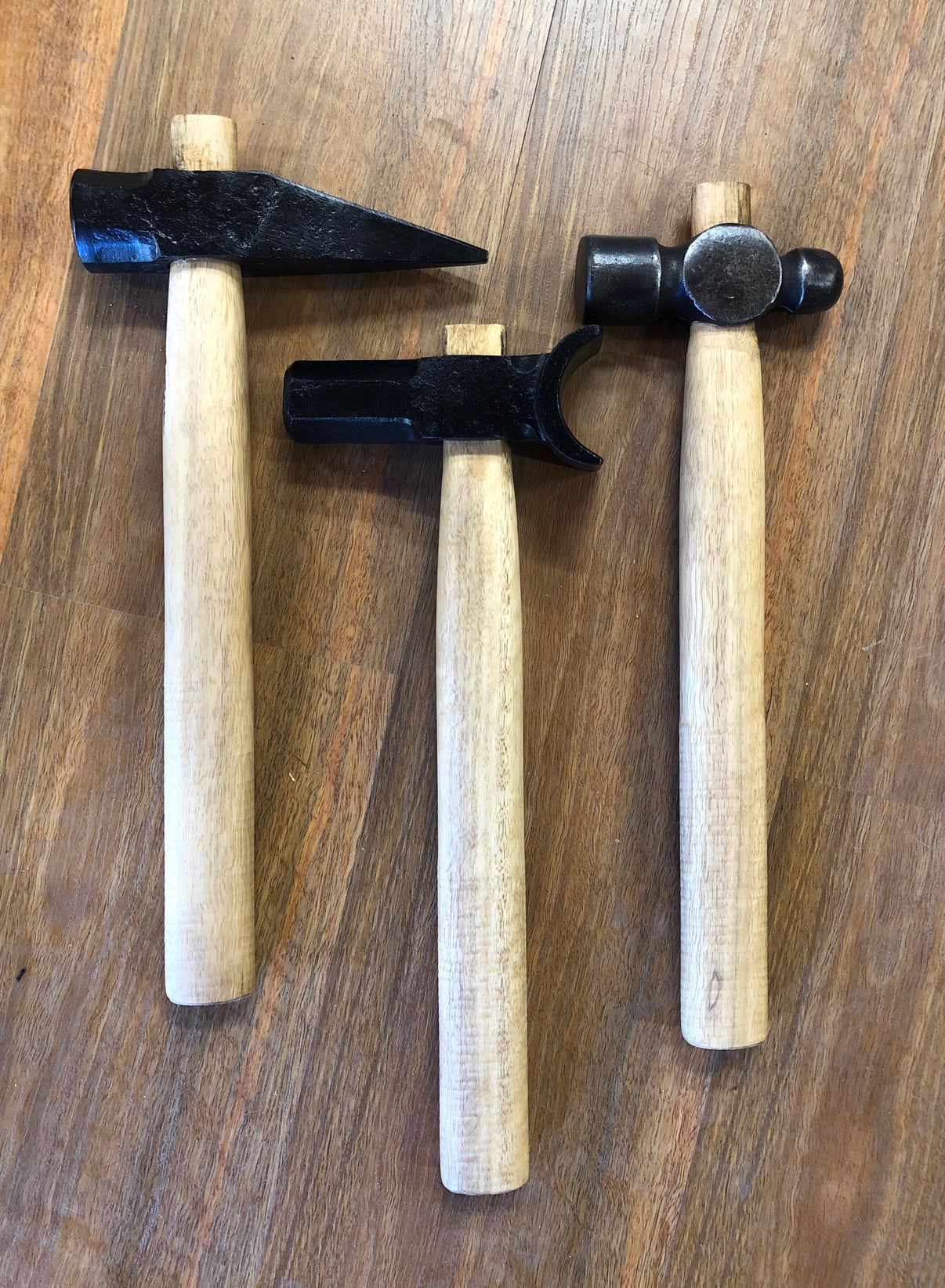 400mm Blacksmith/Boilermaker Hammer/tool. Peining hammer handle ...