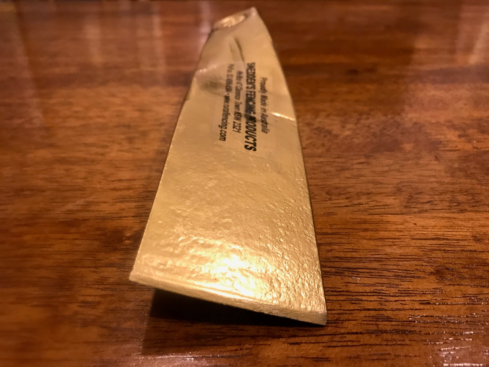 Twisted Steel Splitting Wedge. – Sneddens Fencing Products