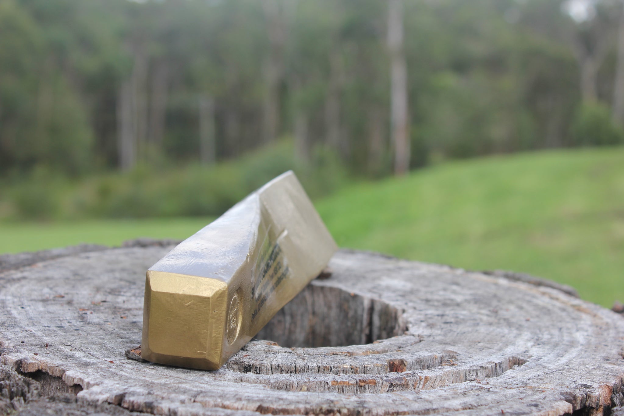 Twisted Steel Splitting Wedge. – Sneddens Fencing Products